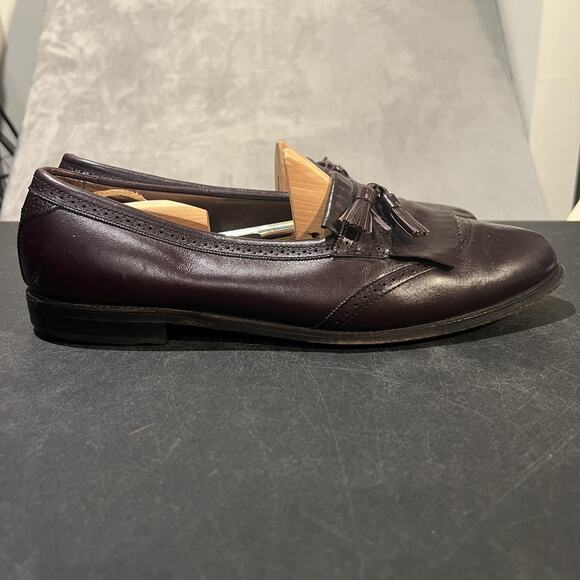 Allen Edmonds | Shoes | Allen Edmonds Bridgeton Shoes Mens 5 C Burgundy ...